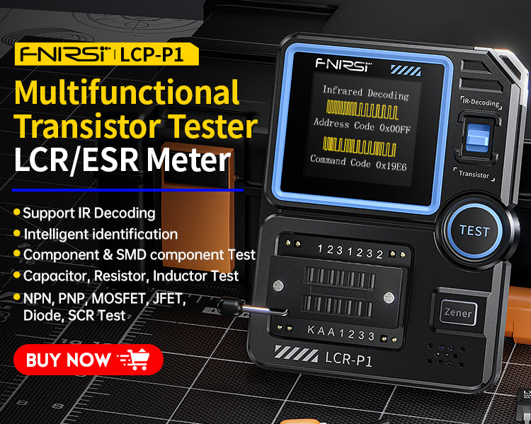 FNIRSI HRM-10 Battery Voltage Internal Resistance Tester